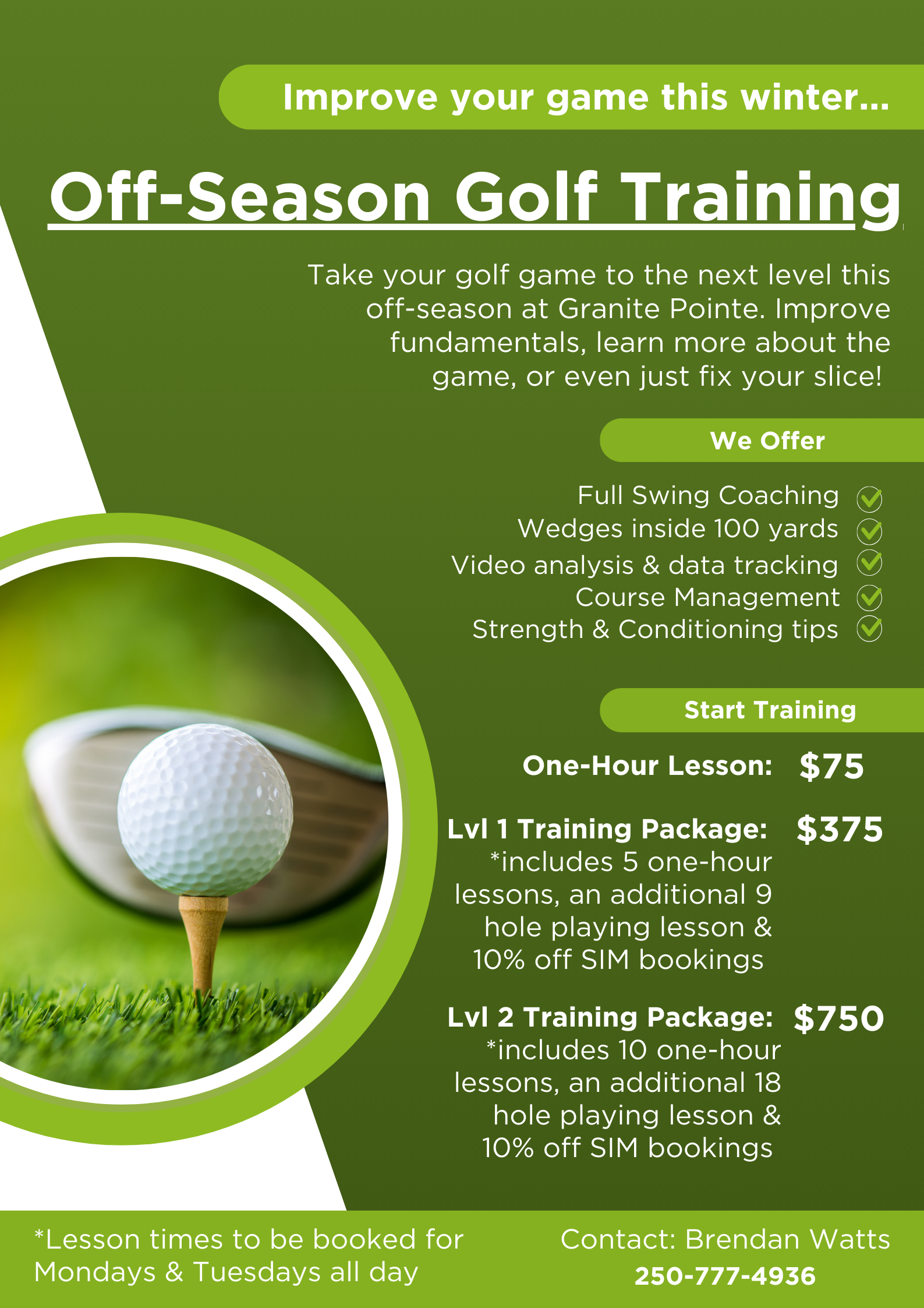 Home - Granite Pointe Golf Club